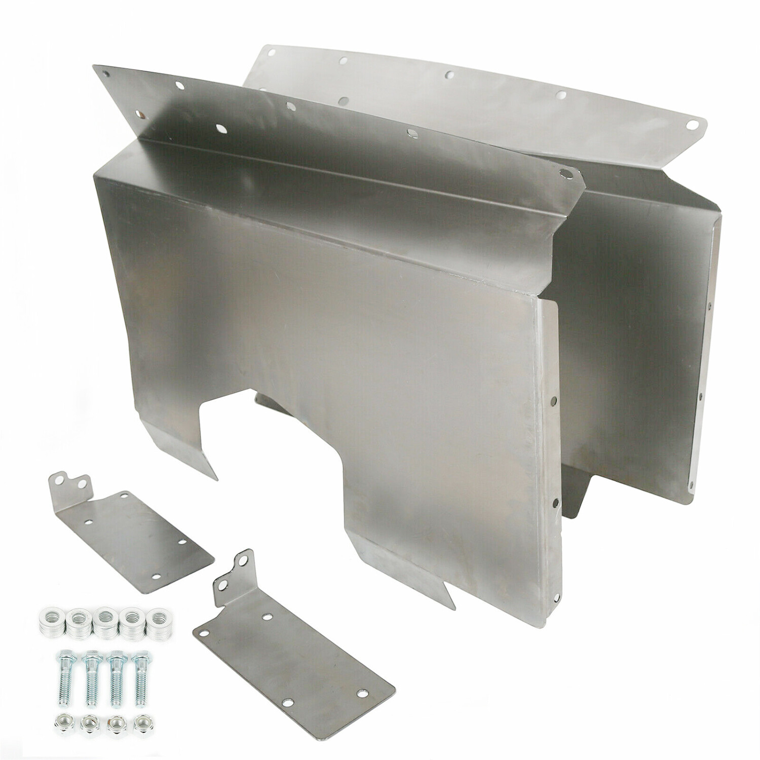 Inner Fender Panels Liner W/ Front Clip For 1966-67 Chevy II Nova Base ...