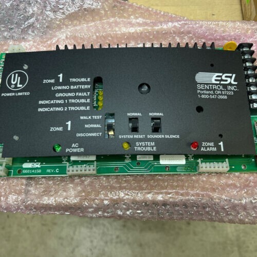 GE ESL-1500 FACP 1 Zn Motherboard expandable to 5 Zones for sale online ...