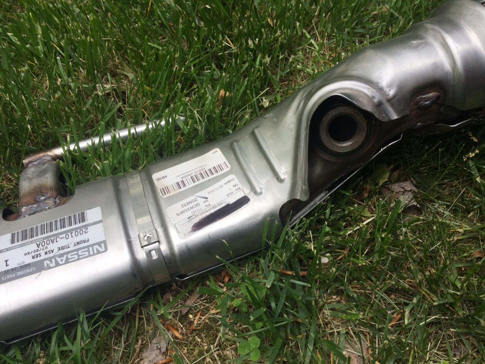 GENUINE OEM NISSAN 20010-JA00A FRONT EXHAUST TUBE ASSEMBLY FITS 2007 ...