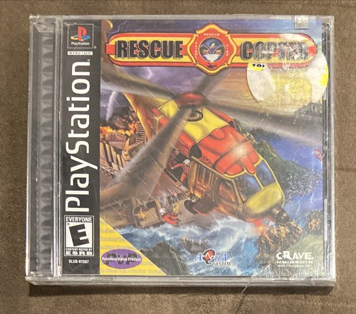 Rescue Copter Sony PlayStation 1 PS1 Brand New! Factory Sealed! Fast ...