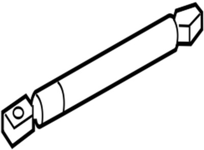 65471-1LB0A Nissan Stay assy-hood, lh 654711LB0A, New Genuine OEM Part ...