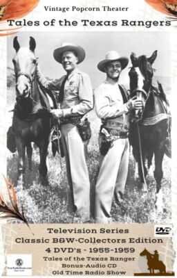 Tales of Texas Ranger TV SEALED-4 DVDs Case+Bonus OTR Audio CD-Texas ...