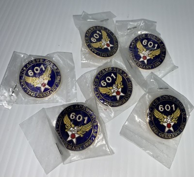 601st Tactical Control Wing Germany 1945 - 1995 Hat Collar Pin Back Lot ...