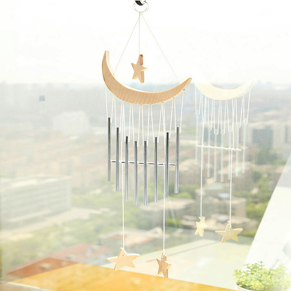 60cm Wind Chimes 6 Tubes Grace Windchime Home Garden Hanging Decor UK ...