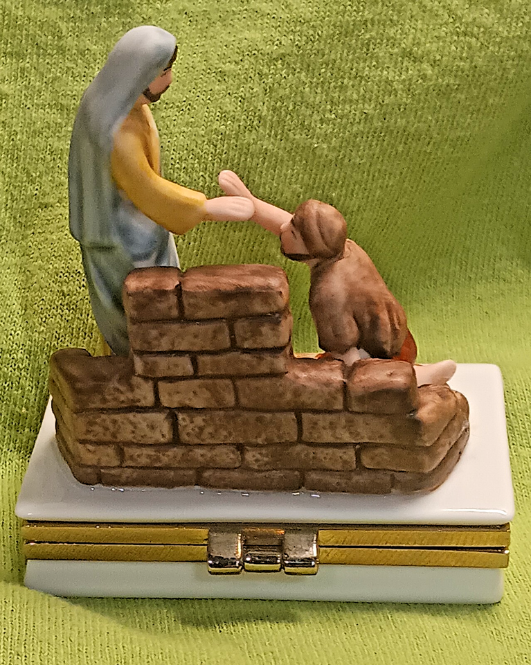 Limoges Healing the Blind Life of Christ Collection Trinket Box Limited Edition | eBay