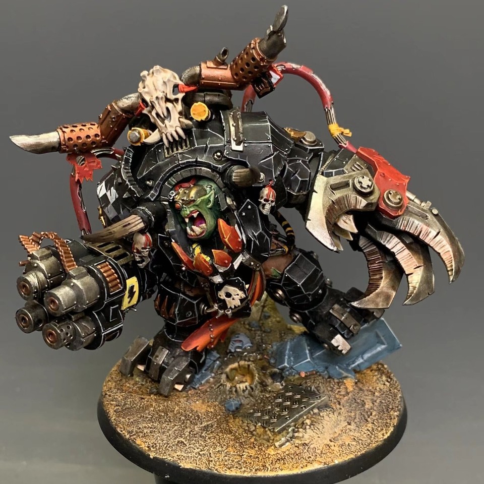 Ghazghkull Thraka Orks Warhammer 40K 40,000 Painted Ork Games Workshop ...