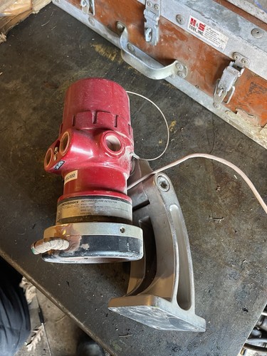 DET-TRONICS X9800 SINGLE FREQUENCY INFRARED IR FLAME DETECTOR 18-30VDC ...