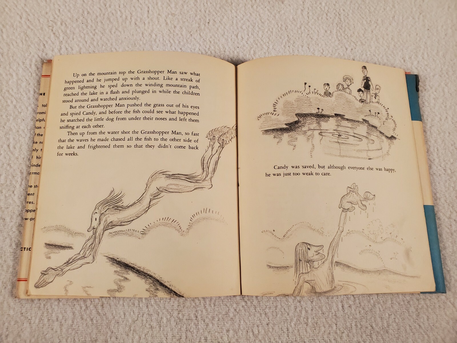 The Grasshopper Man by Erwin Scharf 1st Edition Stated First Print Vtg ...