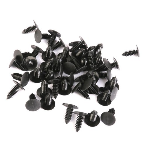 50pcs BLACK NYLON CHRISTMAS TREE CLIPS Nylon Retainer Clips | eBay ...