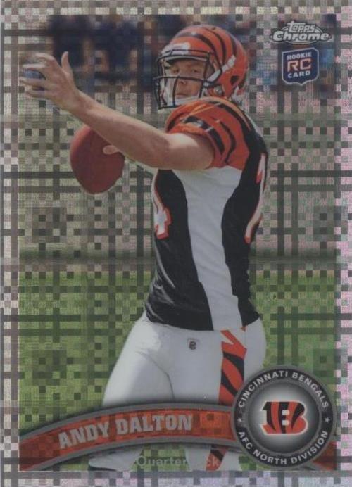 2011 Topps Chrome - Andy Dalton #51 X-Fractor (RC) for sale online | eBay