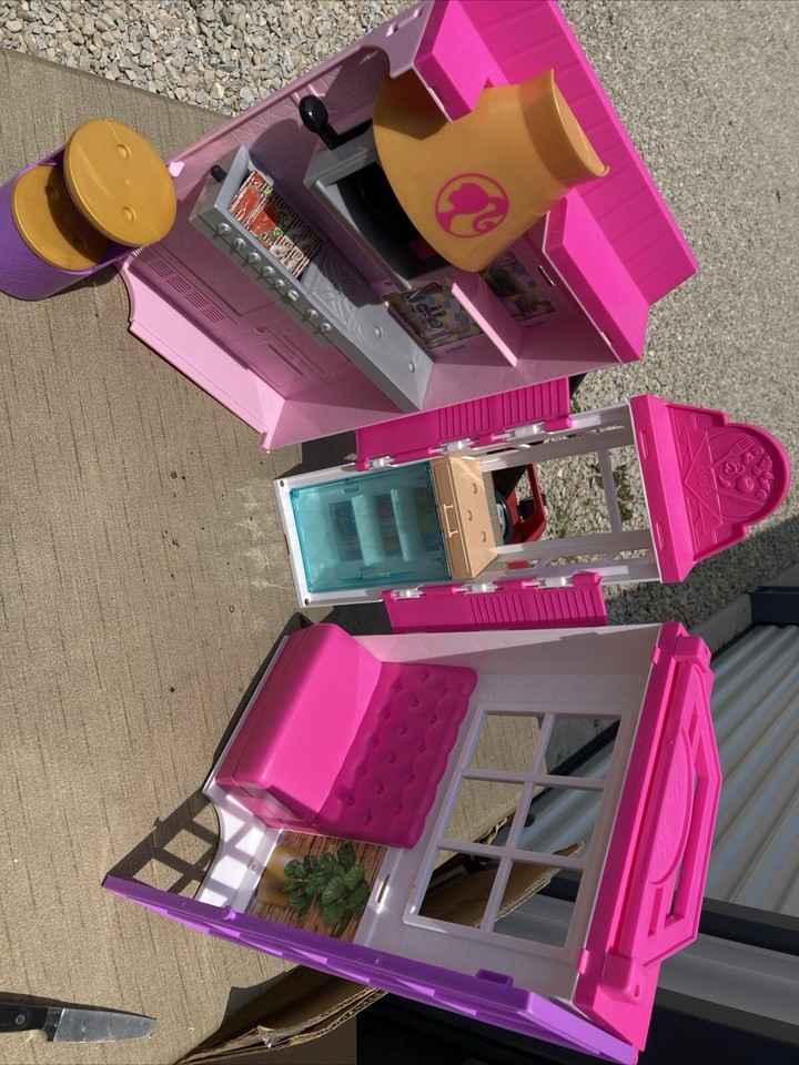 Barbie Cook And Grill Playset. Folds Up. No Accessories. | eBay