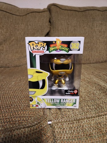 Funko Pop! Yellow Ranger Power Rangers GameStop Exclusive #362 | eBay