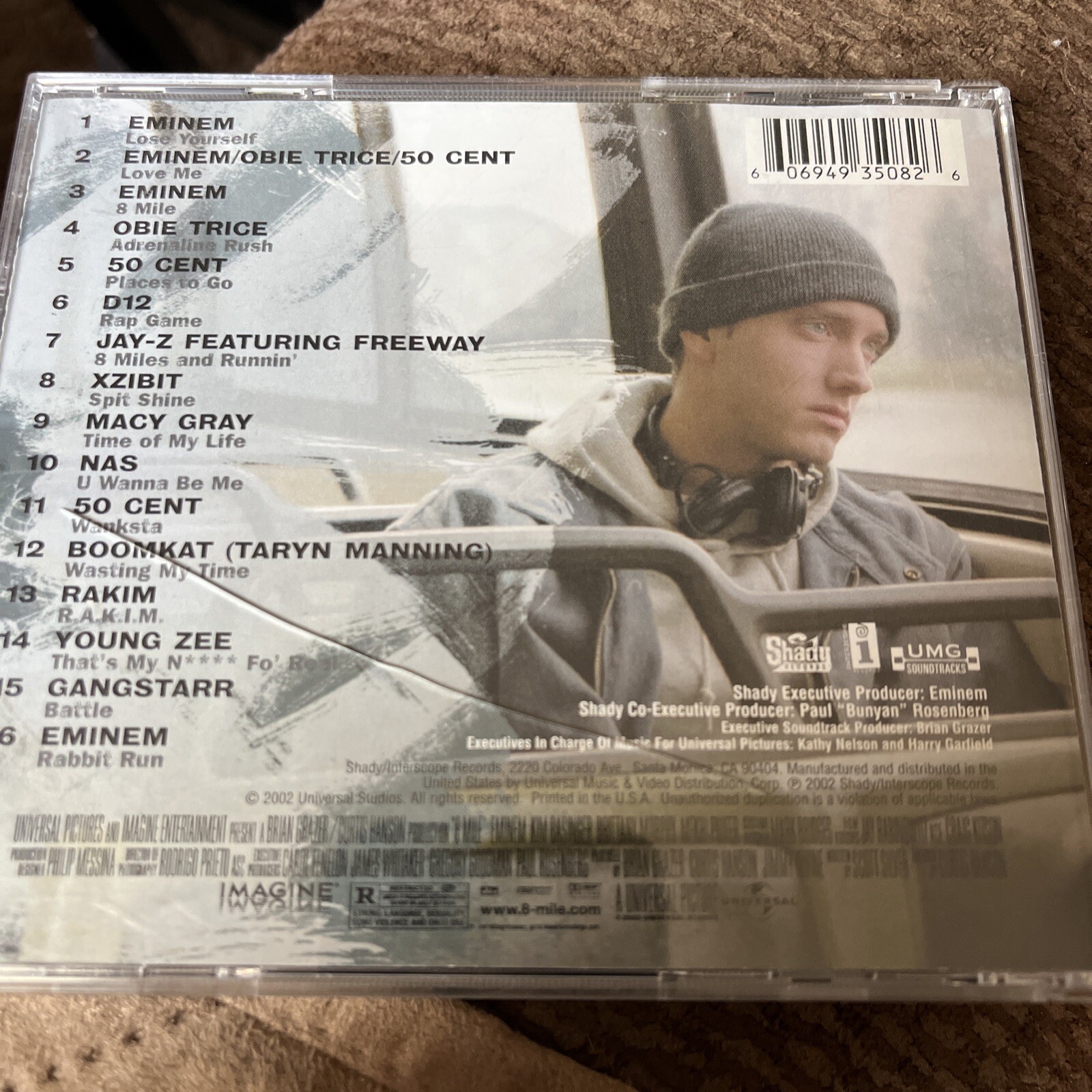 Various Artists - 8 Mile (Music From and Inspired by the Motion Picture ...