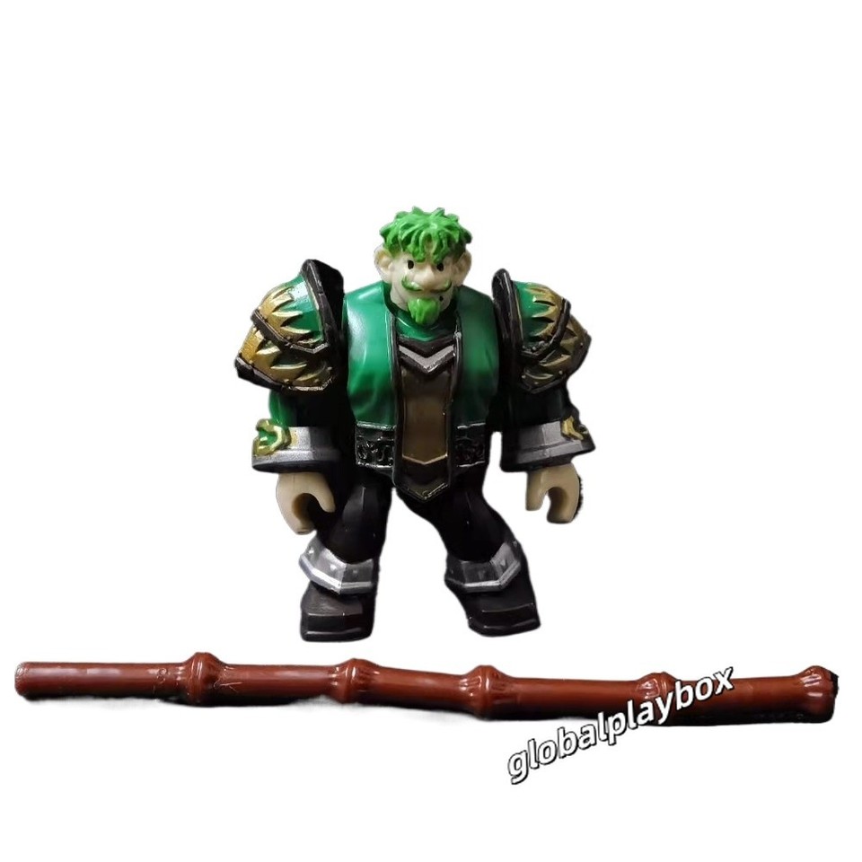 Mega Bloks WOW Gorehowl Panther Mount Dwarf Monk Orc and Night Elf ...