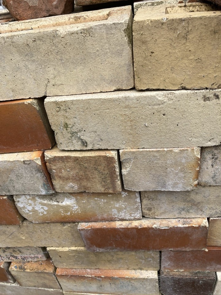 Reclaimed Victorian Engineered Glazed Bricks Stamped with Manufacturers ...