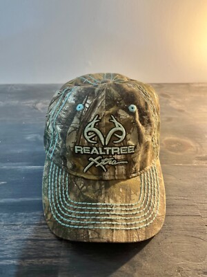Realtree Signatures Adjustable camo Camouflage Hunting Trucker Hat Cap ...