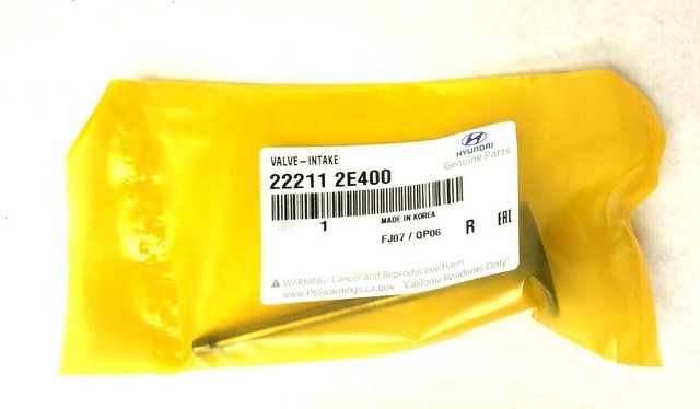 Genuine OEM Engine Intake Valve for Kia 222112E400 for sale online | eBay