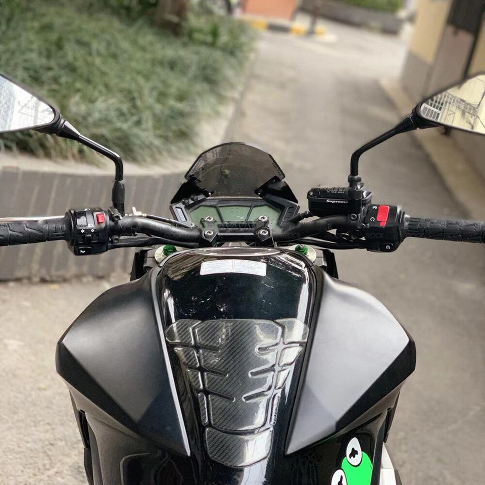 For KAWASAKI Z800 2013-2016 Windscreen Windshield Wind Deflector Smoke ...