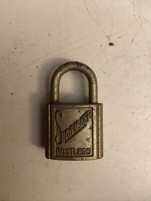 Vintage Slaymaker Rustless Padlock Lock | eBay