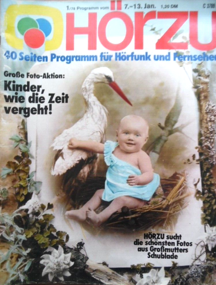 HÖRZU 1 - 1978 TV: 7.-13.1. Ufo`s Max/Moritz Olga Romanow Pinocchio ...