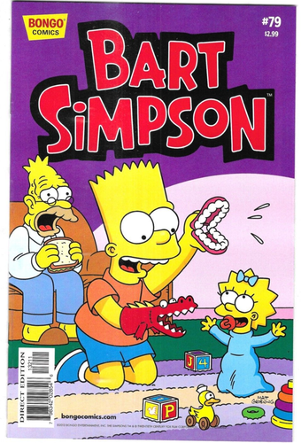 Bart Simpson Comic 79 First Print Cover A Matt Groening 2013 Arie ...