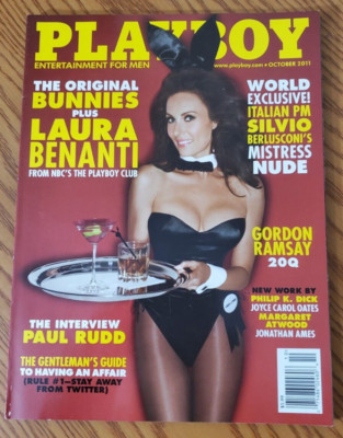 Playboy - October, 2011 THE ORIGINAL BUNNIES (Playmate AMANDA CERNY) | eBay