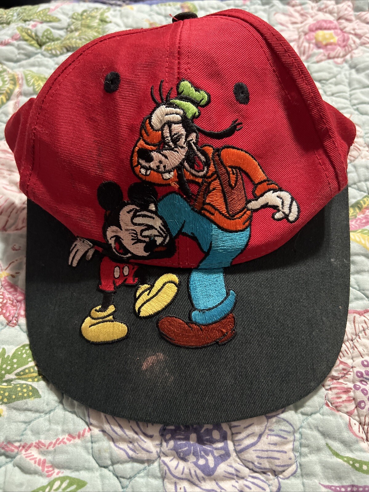 Rare HTF Vintage 90’s Disney Mickey Mouse & Goofy Sna… - Gem