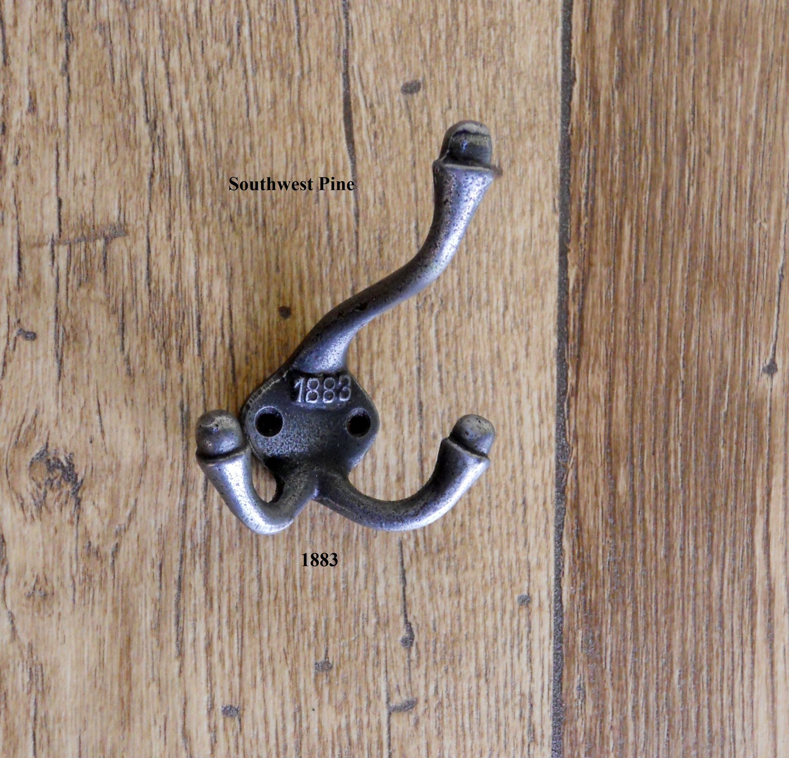 Antique Vintage Style Cast Iron Coat Hooks -Choice Of Design & Size x 1 ...