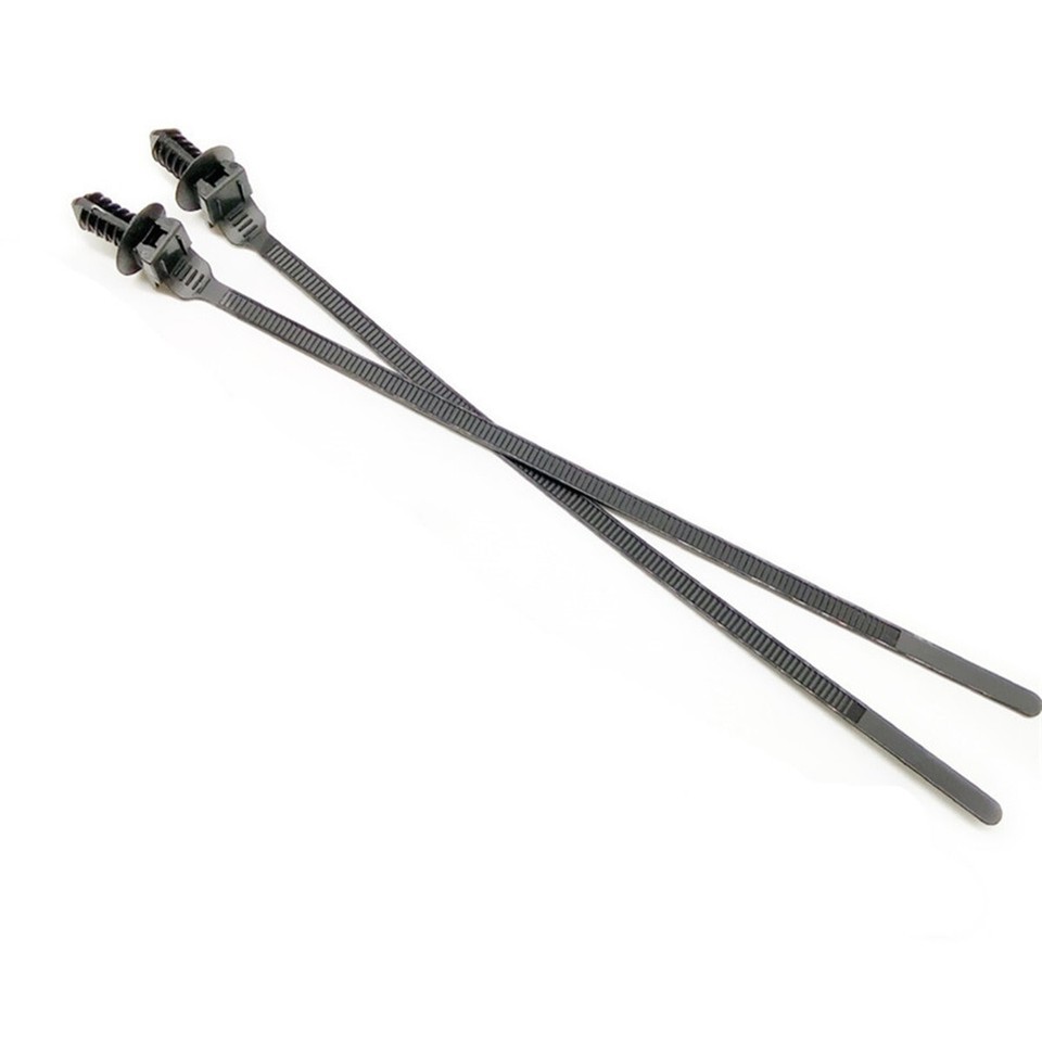 Car Accessories Line Cable-Ties Zip Wrap Push Rivet Clip Bundle ...