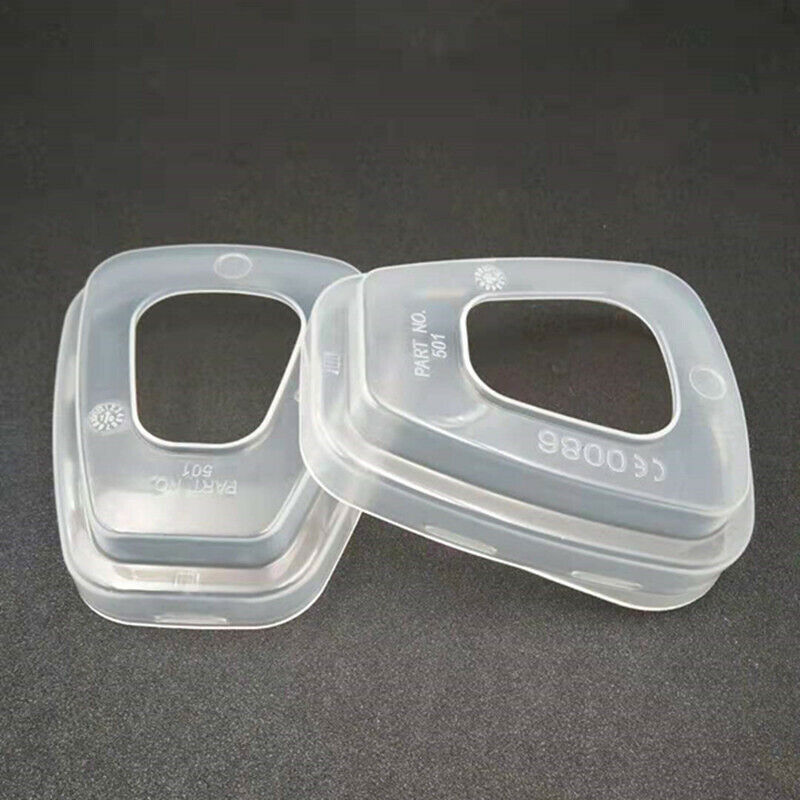 12PCS 501 Filter Retainer Cover For 5N11 5P71 7502 6200 Respirator Mask ...