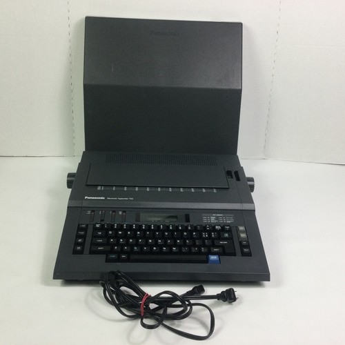 Panasonic Electronic Typewriter RK T33 Tested Working w/Cover Needs Ink ...