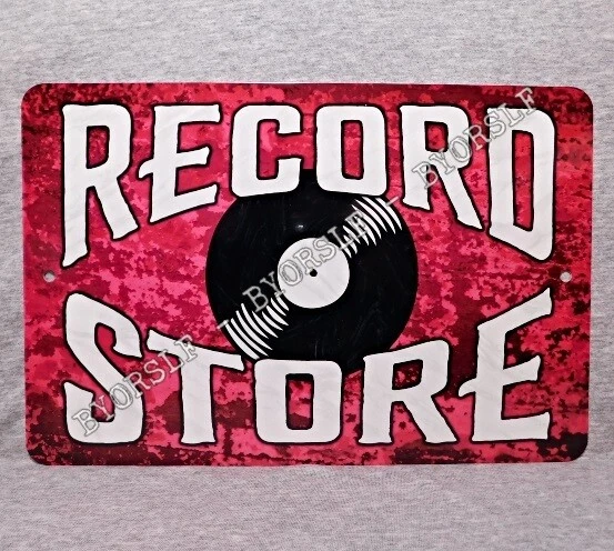 Record Store Sign