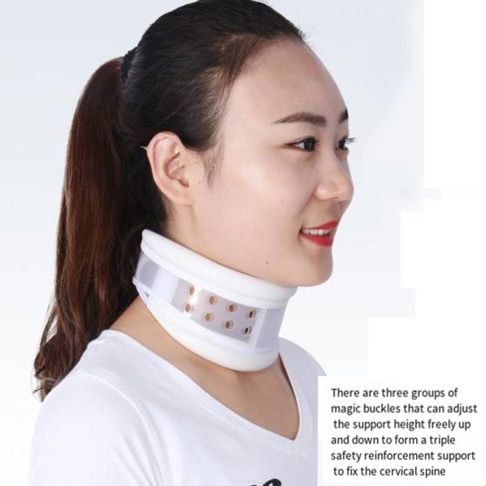 Neck Support Brace Adjustable Cervical Collar for Stiff Neck Pain ...