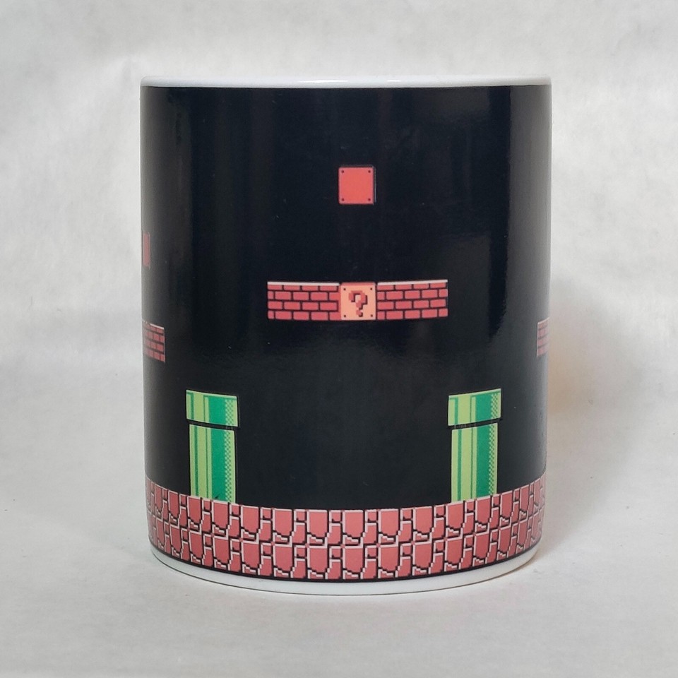 Nintendo Super Mario Bros Mug Heat Color Changing Effect Paladone ...