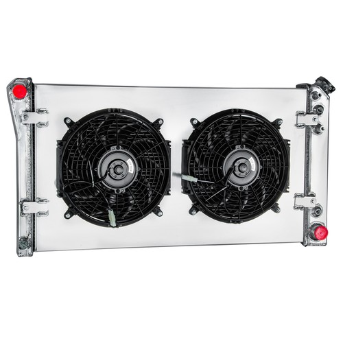 3 Row Radiator Shroud Fan For 91-93 Chevy Caprice /Buick Roadmaster 5 ...