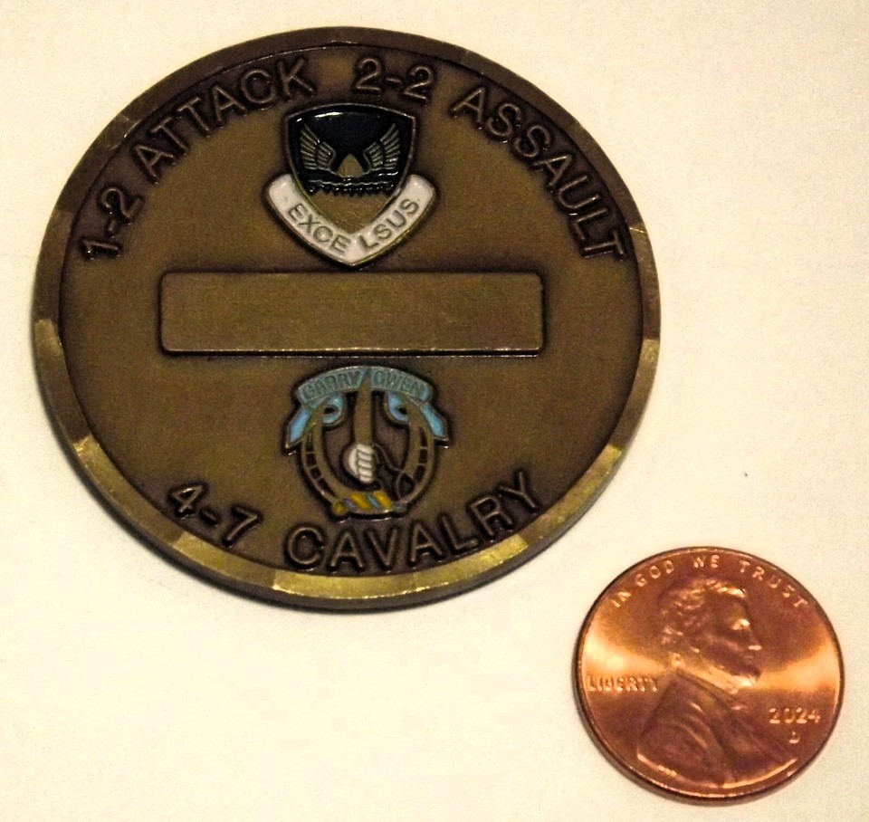Challenge Coin - US Army - 2nd Aviation Brigade - War Eagles - Second ...