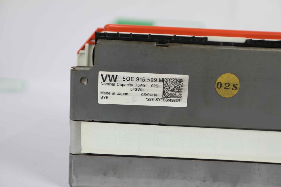 VW eGolf lithium battery module 7.4V 75Ah | eBay