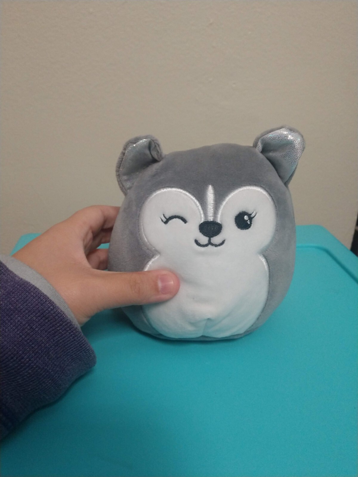 Heidi the Husky Wolf Squishmallows 5" Stuffed Plush | eBay