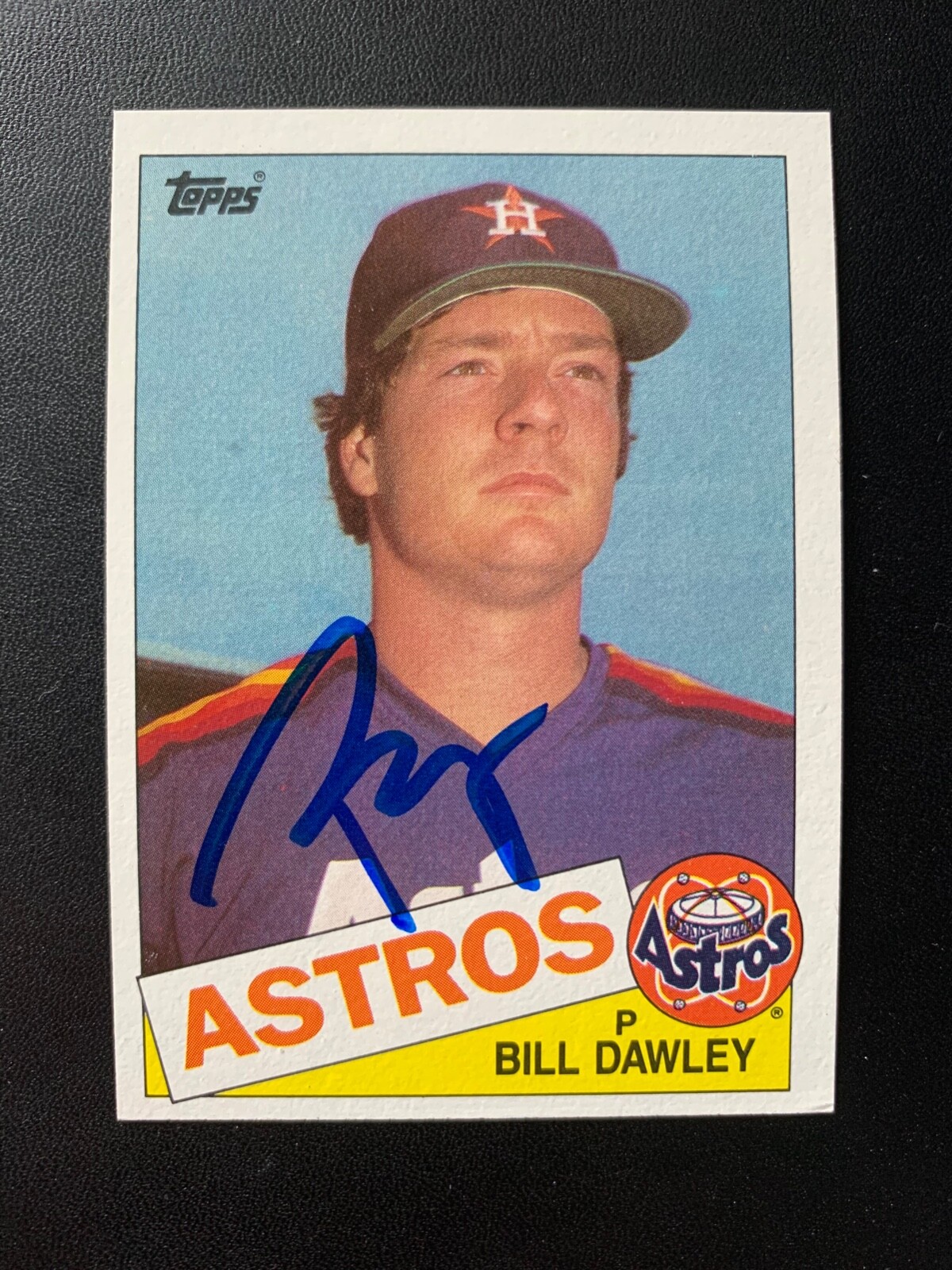 Bill Dawley Signed 1985 Topps #634 Card Houston Astros Autograph COA | eBay