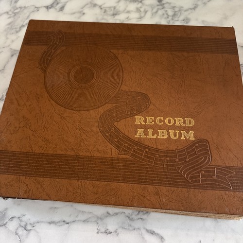 Vintage 78 RPM Record Album Book W 10 Records; Inc The Carter Family ...