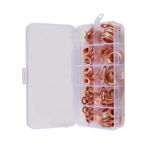 Diverse Selection of Copper Washers Assorted in Convenient Storage Box | eBay Australia