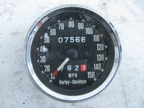 original Harley Davidson 150 mph Speedometer shovelhead fx sportster | eBay