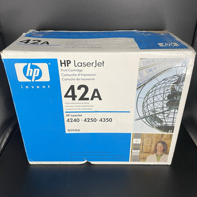 HP 42A BLACK TONER CARTRIDGE Q5942A For HP Laserjet 4240 4250 4350 New ...
