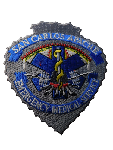 SAN CARLOS APACHE EMERGENCY MEDICAL SERVICE PATCH SHOULDER CREST EMS ...