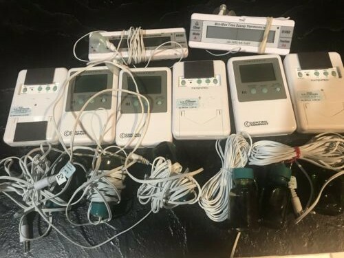 USED SIX CONTROL COMPANY 4127 TRACEABLE REFRIGERATOR AND FREEZER ...