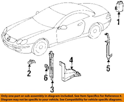 MERCEDES OEM 06-09 E320 Tire Pressure Monitor Components-Tpms Sensor ...