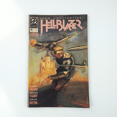 John Constantine Hellblazer Annual #1 (1989 DC Comics) | eBay