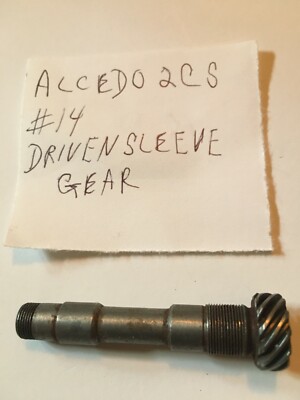 Alcedo 2CS Reel part #14 Driven Sleeve Gear - NEW - See Photos | eBay