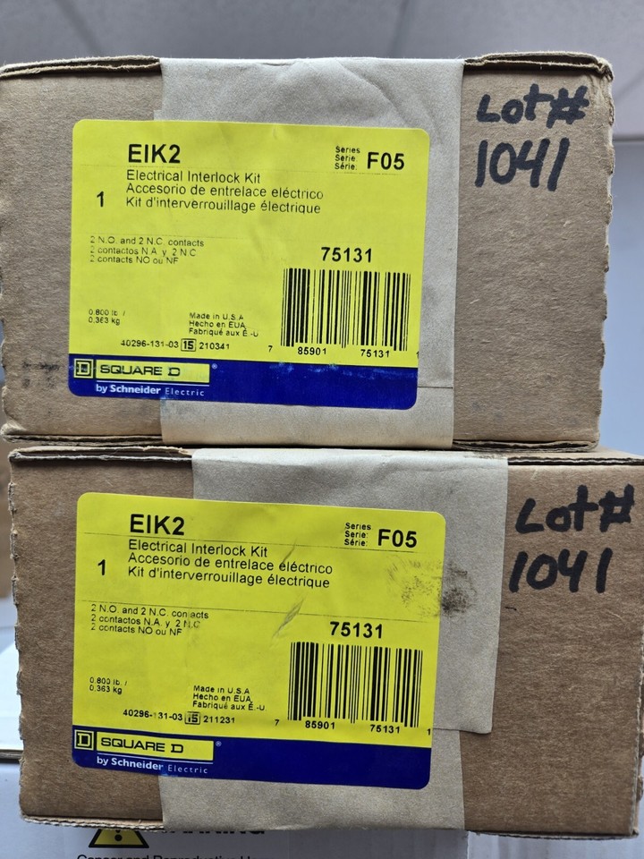 EIK2 SQUARE D NEW IN BOXES 2 AVAILABLE FREE SHIPPING | eBay