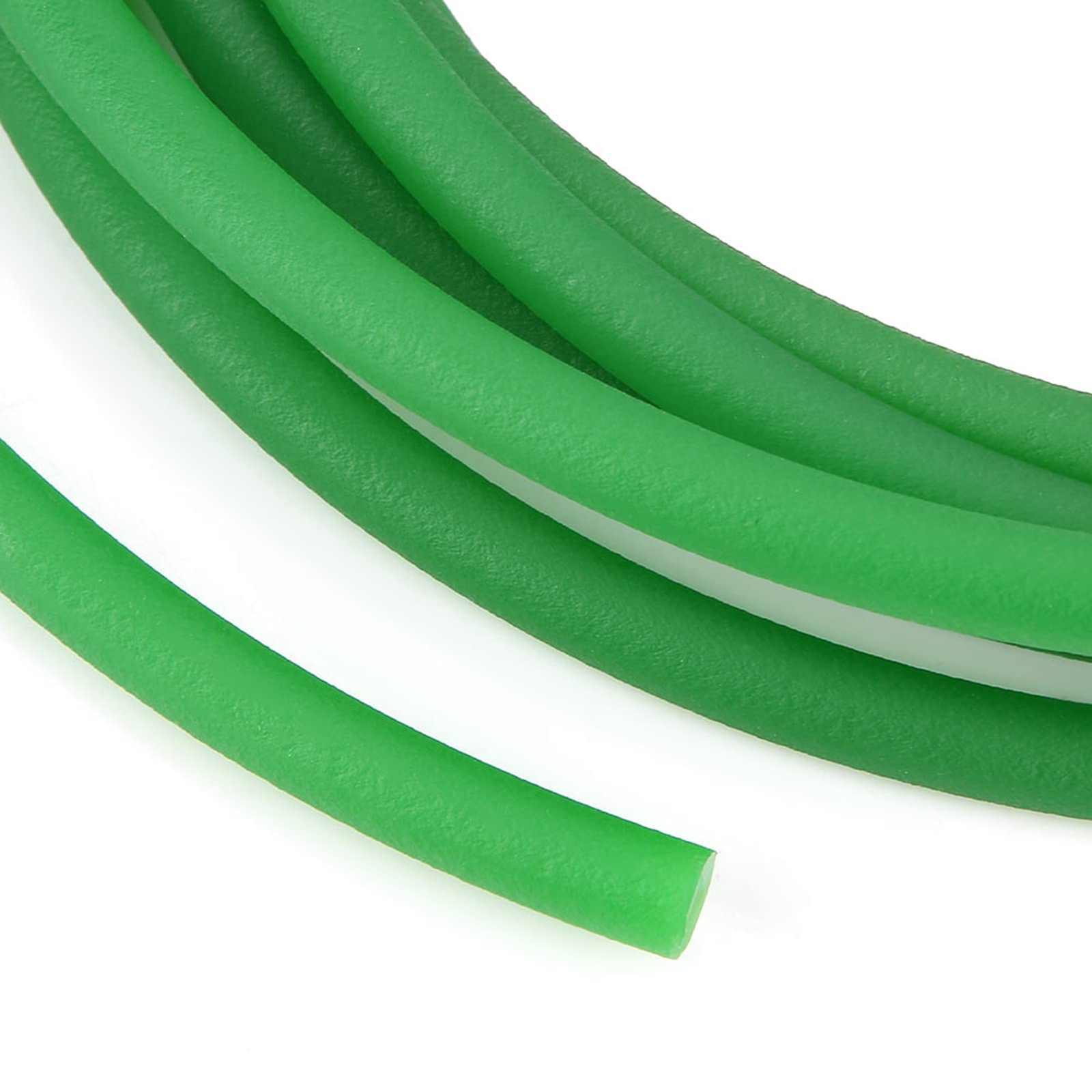Green Polyurethane Conveyor Belts synchronous belt strip conveyor Round ...